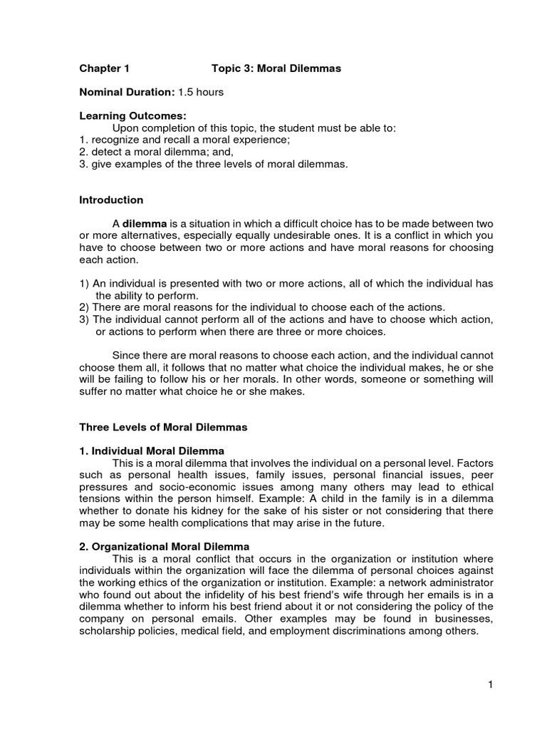 GEC7 Module Chapter 1 Topic 3 | PDF