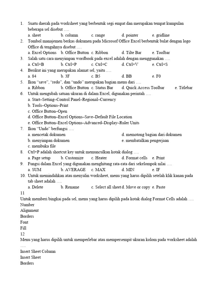 Kelas 11 Soal PAS TIK | PDF