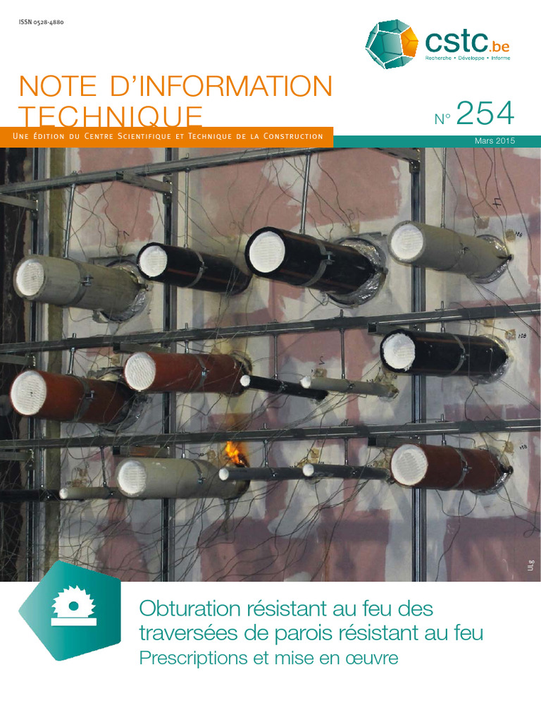 Nit 254 - Normes Incendies | PDF