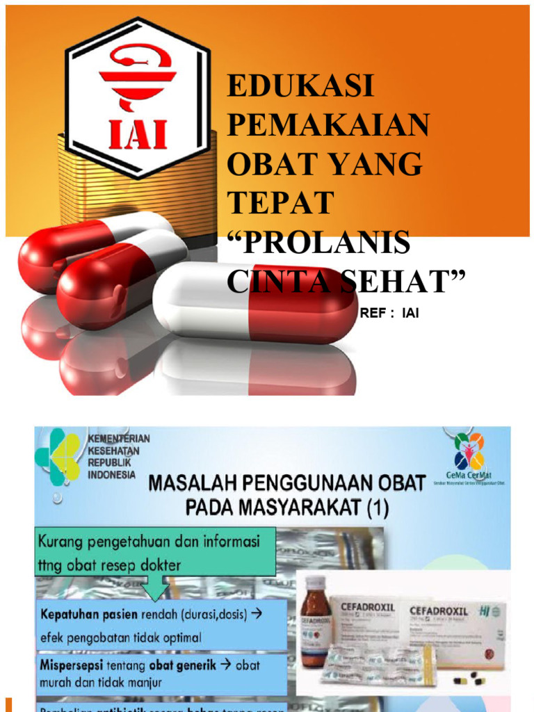 Edukasi Penggunaan Obat yang Tepat | PDF
