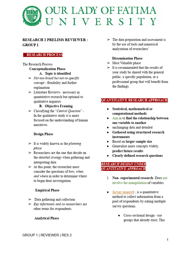 Research Reviewer | PDF