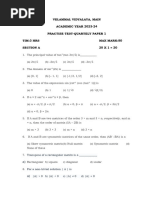 MATH 140 Practice Exam I | PDF | Matrix (Mathematics) | System Of ...