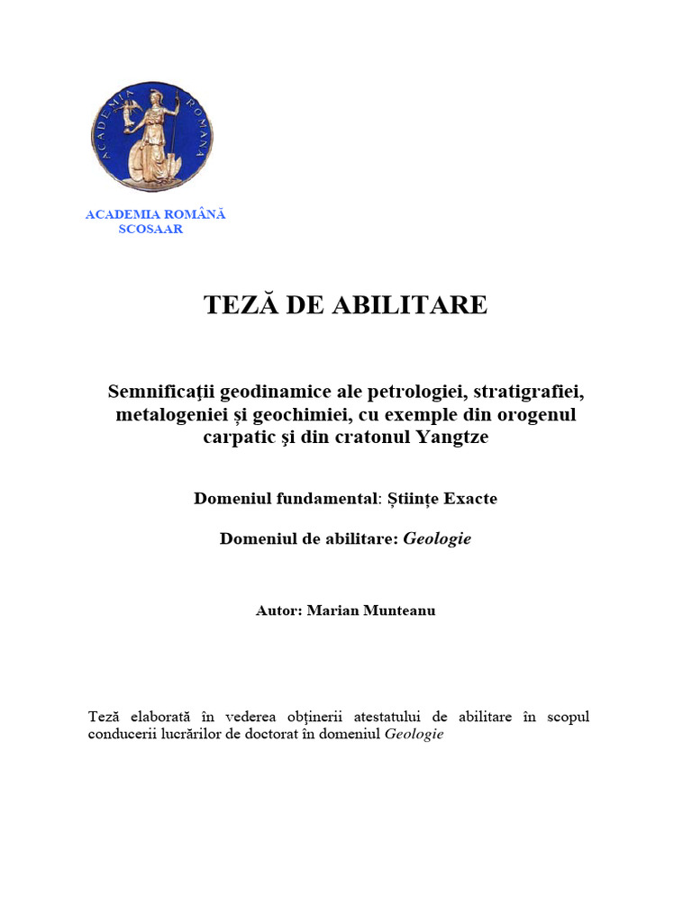 Teza-De-Abilitare Fundament Rebra | PDF