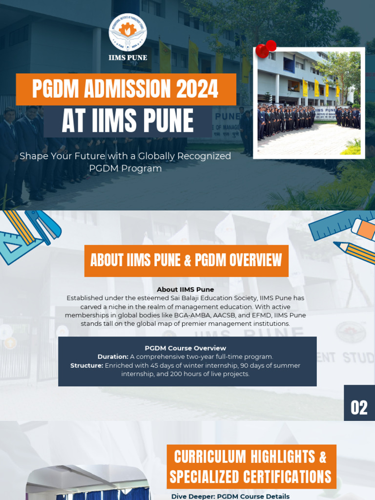 PGDM Admission 2024 at IIMS Pune Course Details, Duration, And More ...