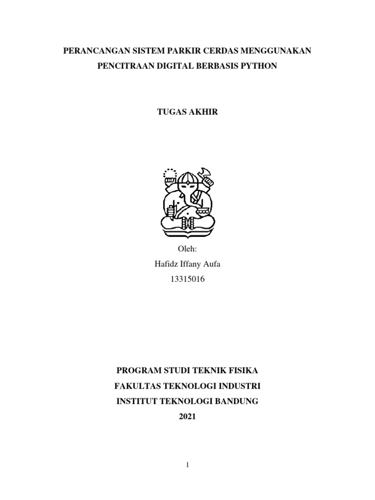 Skripsi Final TA2 13315016 | PDF | Teknologi & Rekayasa