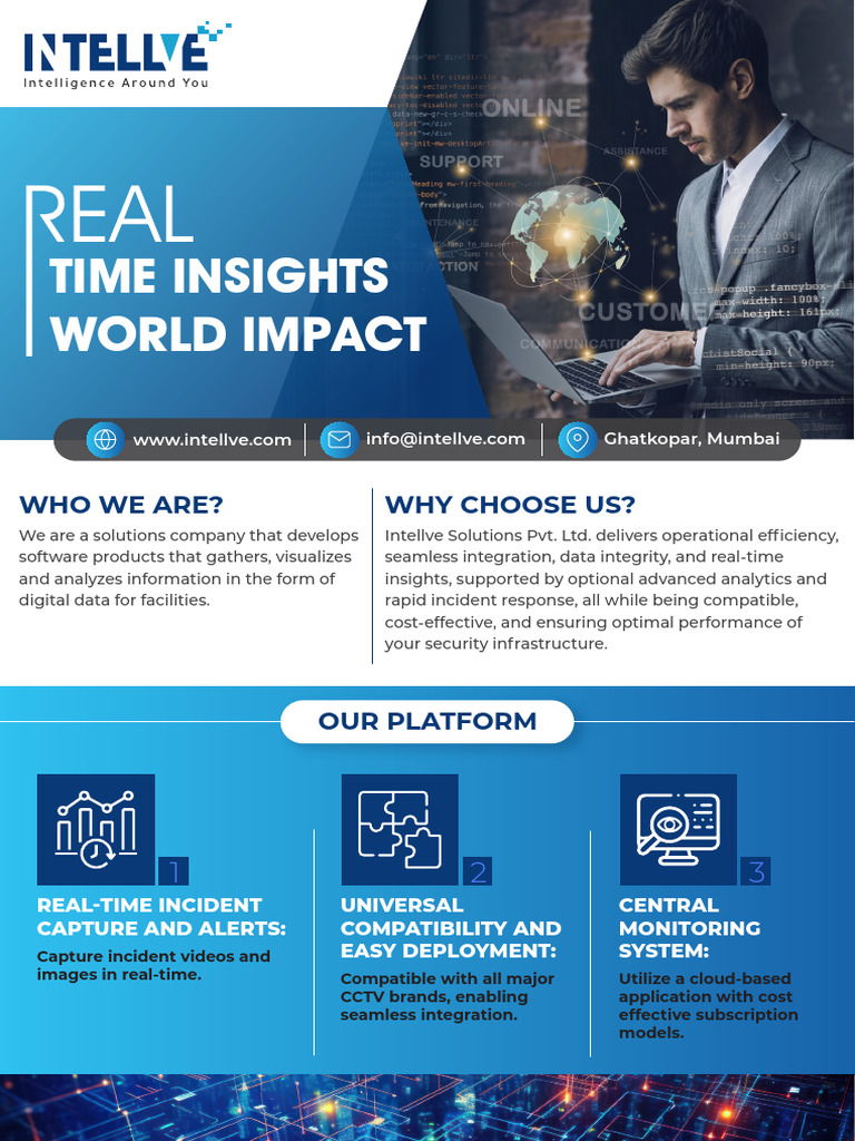 Remote Monitoring Software - Intellve Solutions PVT LTD | PDF | Computers | Technology & Engineering