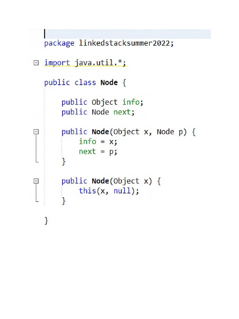 Linkedlist Stack | PDF