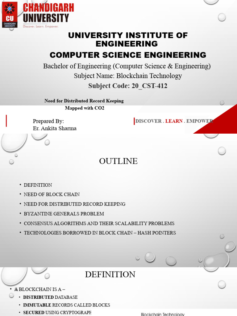 Lecture 1.1.1 - Need for Distributed Record Keeping (3) (1) (2) | PDF