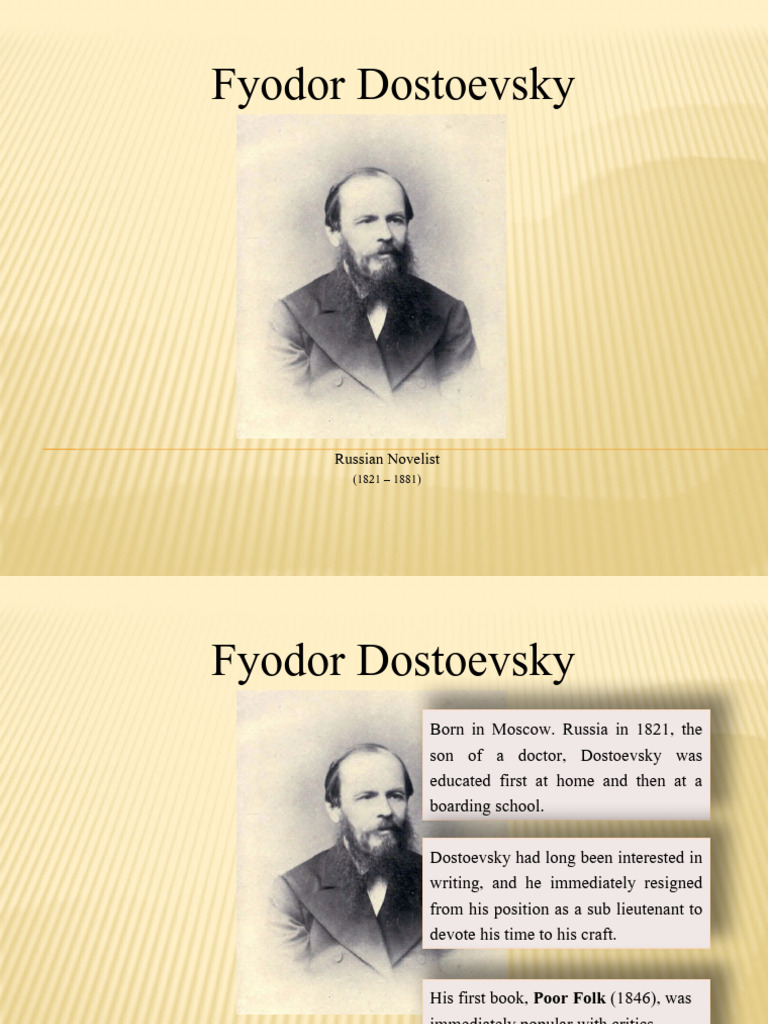 DOSTOEVSKYS | PDF