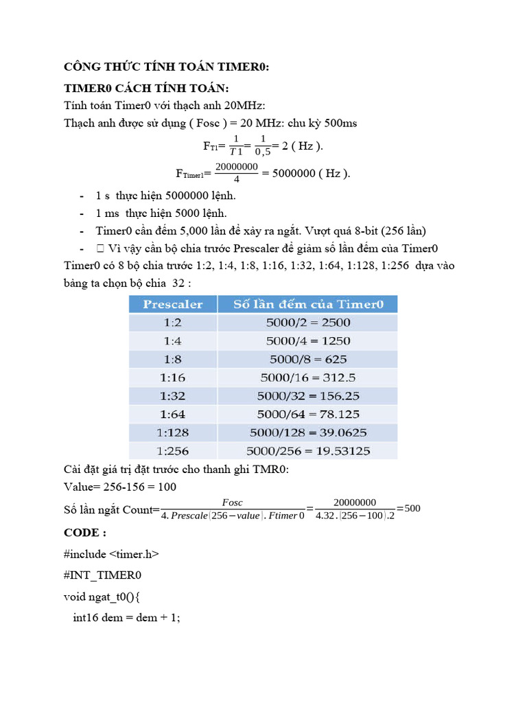 Bài 1 VXL Đề Minh Họa | PDF