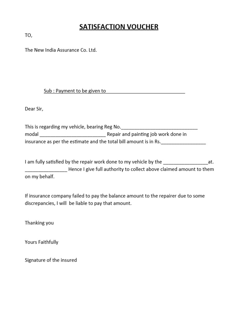 Satisfaction Voucher Excell.doc | PDF