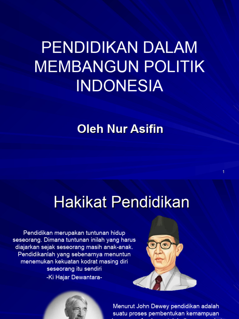Pendidikan Politik | PDF