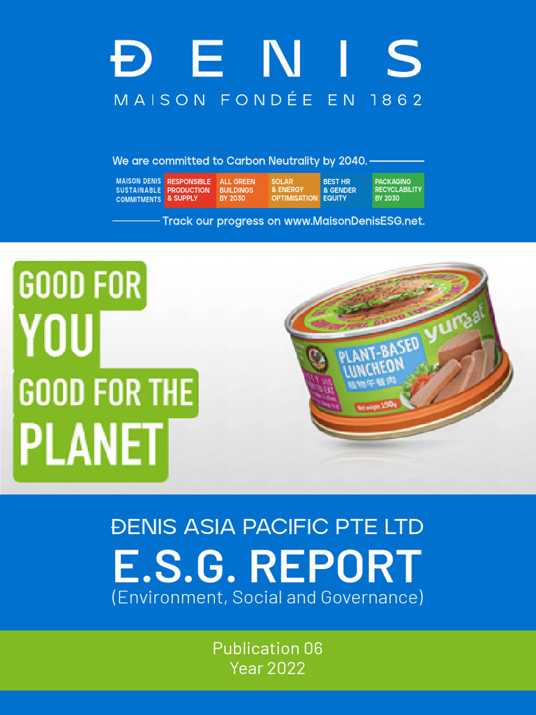 Esg-Report Ayam Brand | PDF