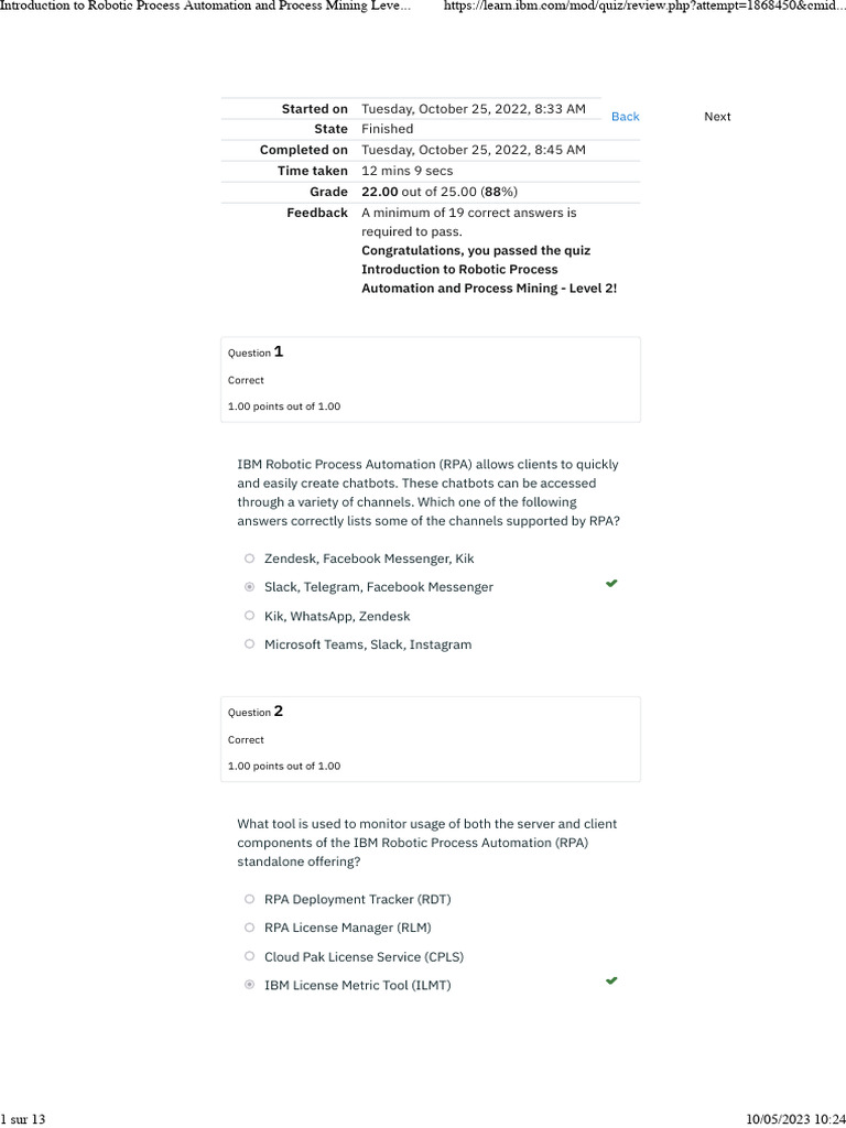Introduction To Robotic Process Automation and Process Mining Level 2 ...