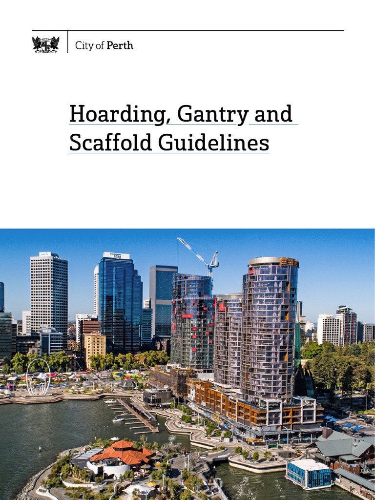 Hoarding Gantry Scaffold Guidelines | PDF