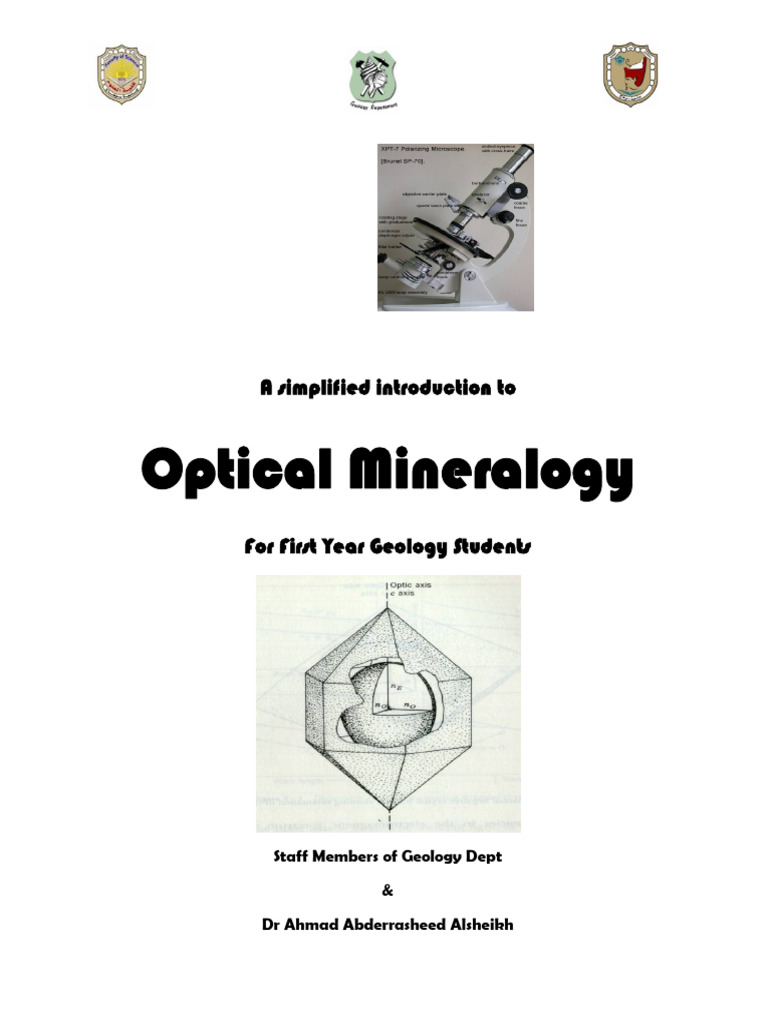 Optical Mineralogy | PDF