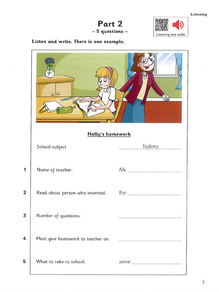 Flyers 4 Authentic Examination Papers 2022 | PDF