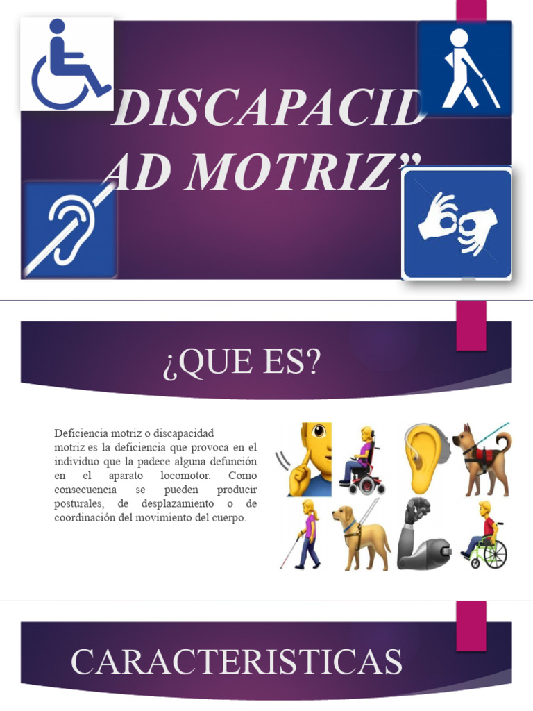 Discapacidad Motriz | PDF | Salud y bienestar | Ciencia y matemáticas