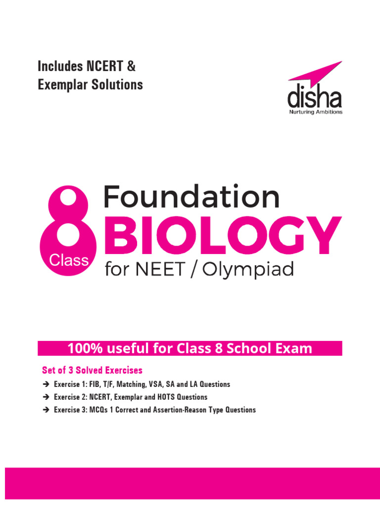 Demo 30 Foundation Biology For NEET - Ol - Disha Experts | PDF