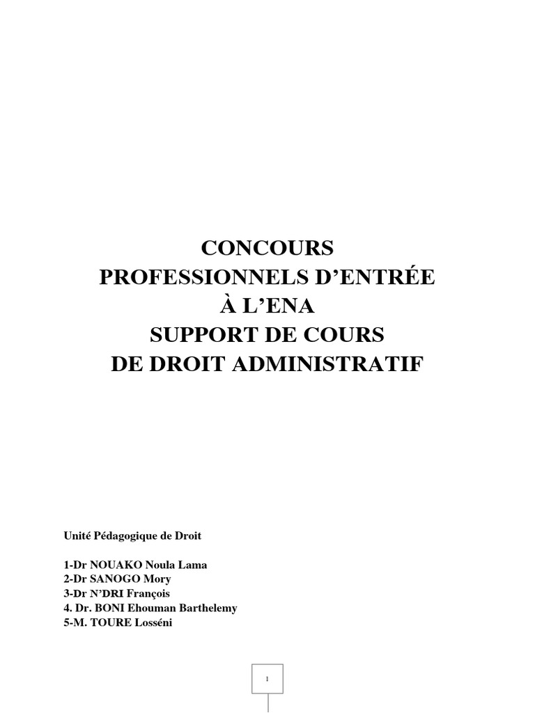 Up-Droit Adm-Ena | PDF