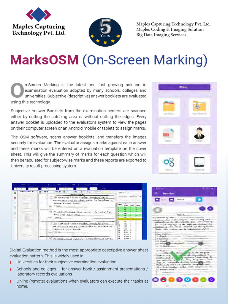Digital Valuation Solution Osm On Screen Marking | PDF
