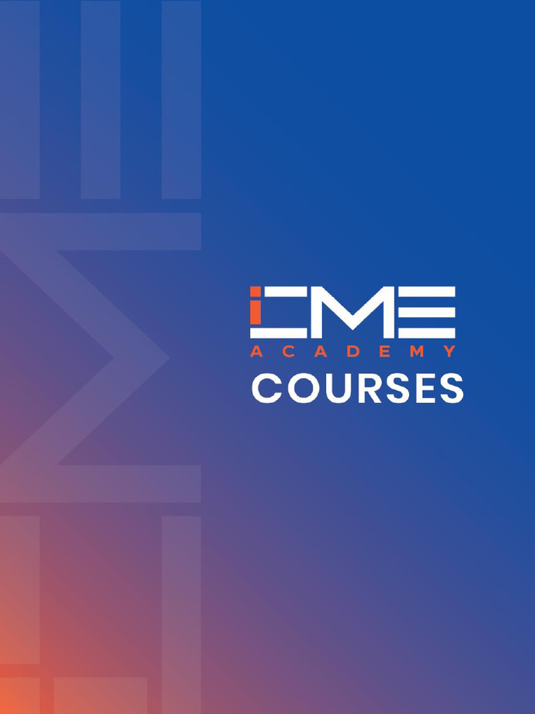 ICME Courses | PDF