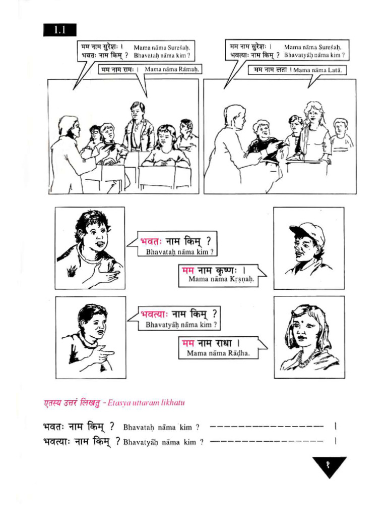 Spoken Sanskrit Notes | PDF