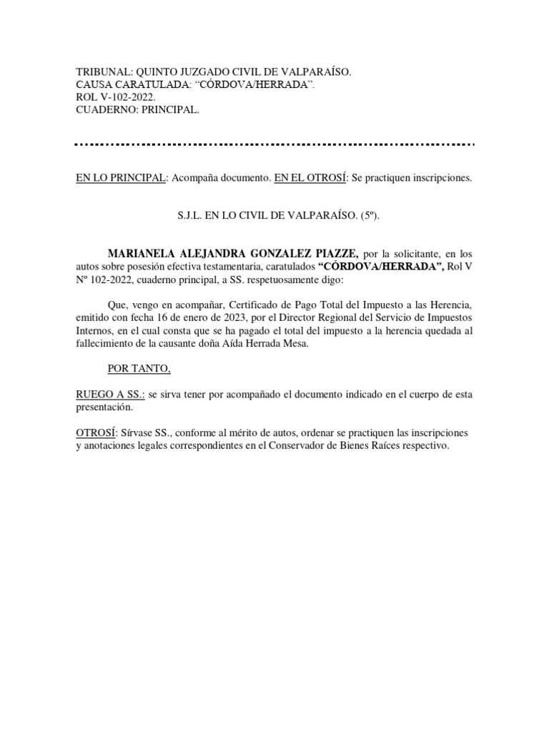 Acompaña Documentos | PDF