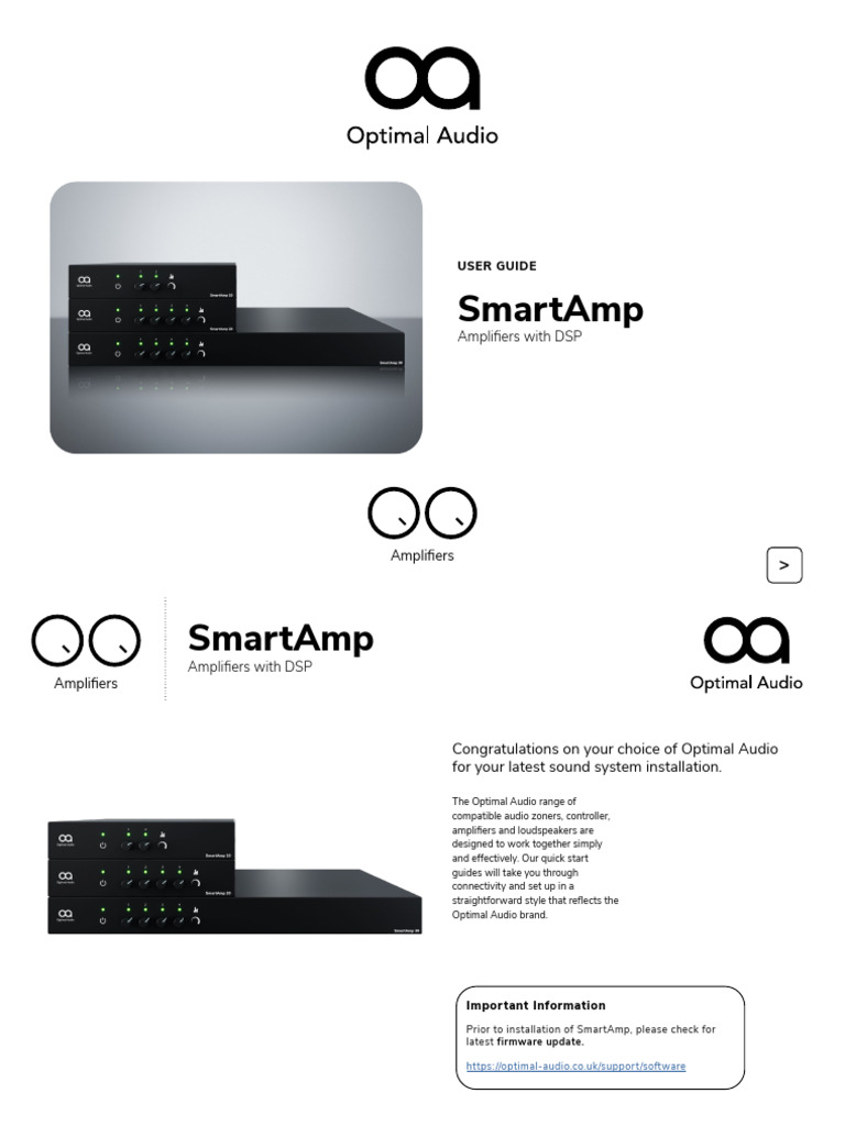SmartAmp User Guide | PDF