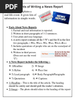 News Report Structure | PDF