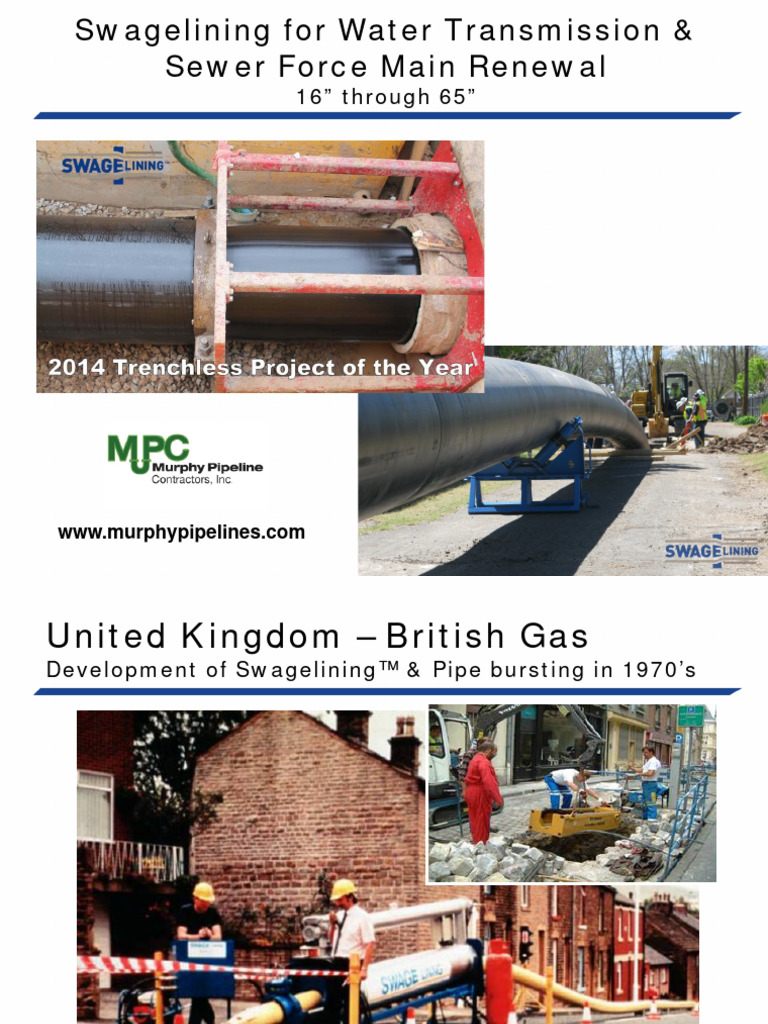 C2.1 - INFRA Swagelining Presentation Murphy Pipelines | PDF