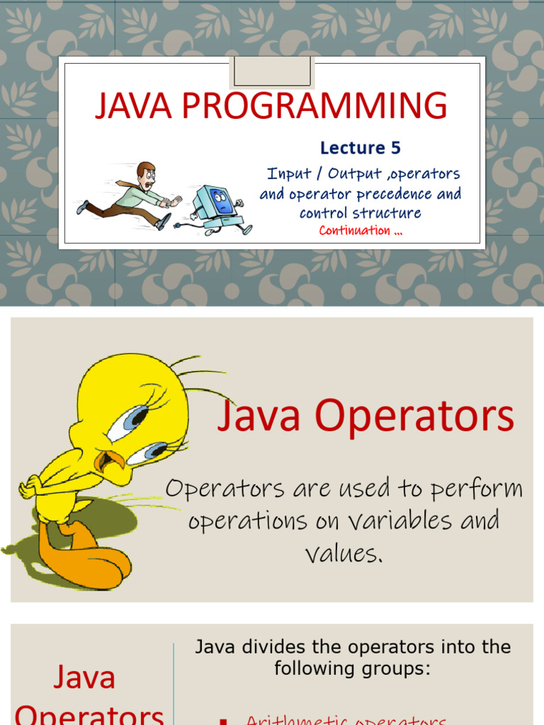 CC 102 - Fundamental Programming Lecture 5 | PDF | Technology & Engineering