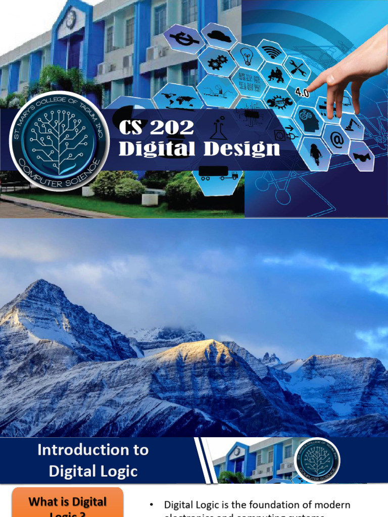 CS 202 - Digital Design Lecture 1 | Download Free PDF | Digital Electronics | Logic Gate