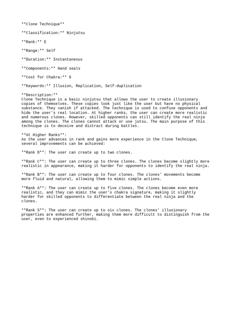 Clone Technique | PDF