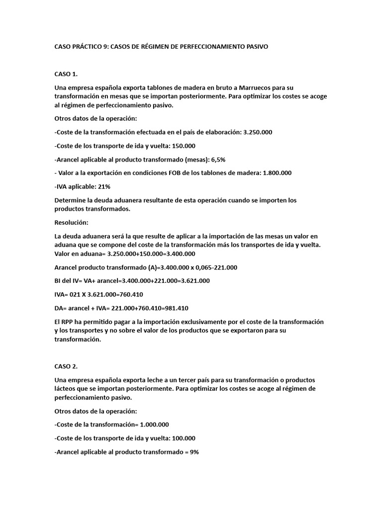 Caso Práctico 9 | PDF