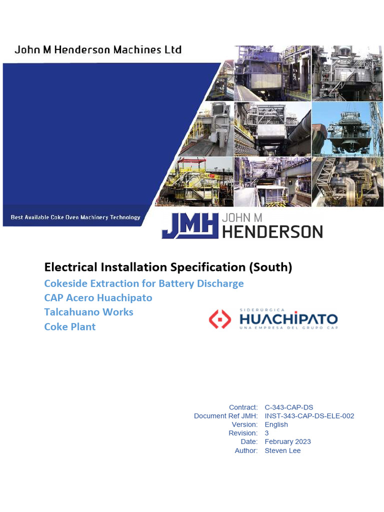 Inst 343 Cap DS Ele 002 R3 | PDF