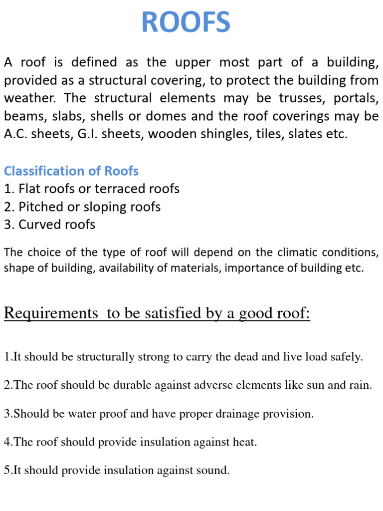 Slab - Roof | Download Free PDF | Roof | Building Engineering