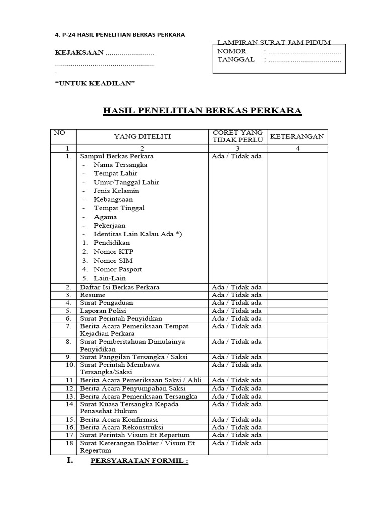 Hasil Penelitian Berkas Perkara | PDF Hasil Penelitian Berkas Perkara | PDF