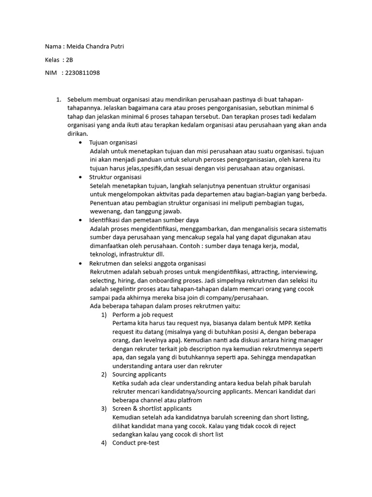 Tugas Meida Chandra Putri 2b | PDF