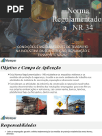 NR34 - Treinamento Trabalho A Quente - 2023 | PDF | Calor