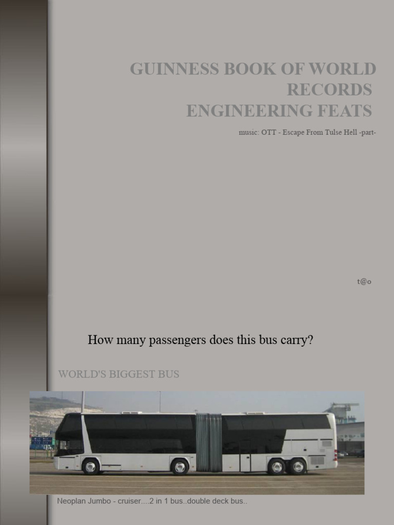 Guinness Book of World Records T@o | PDF