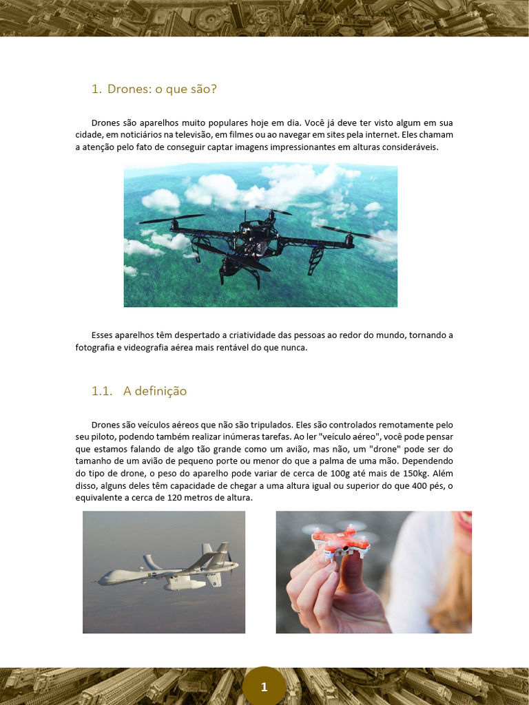 Apostila Drone | PDF