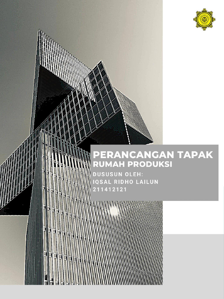 Perencanaan Tapak Rumah Produksi Yogyakarta | PDF