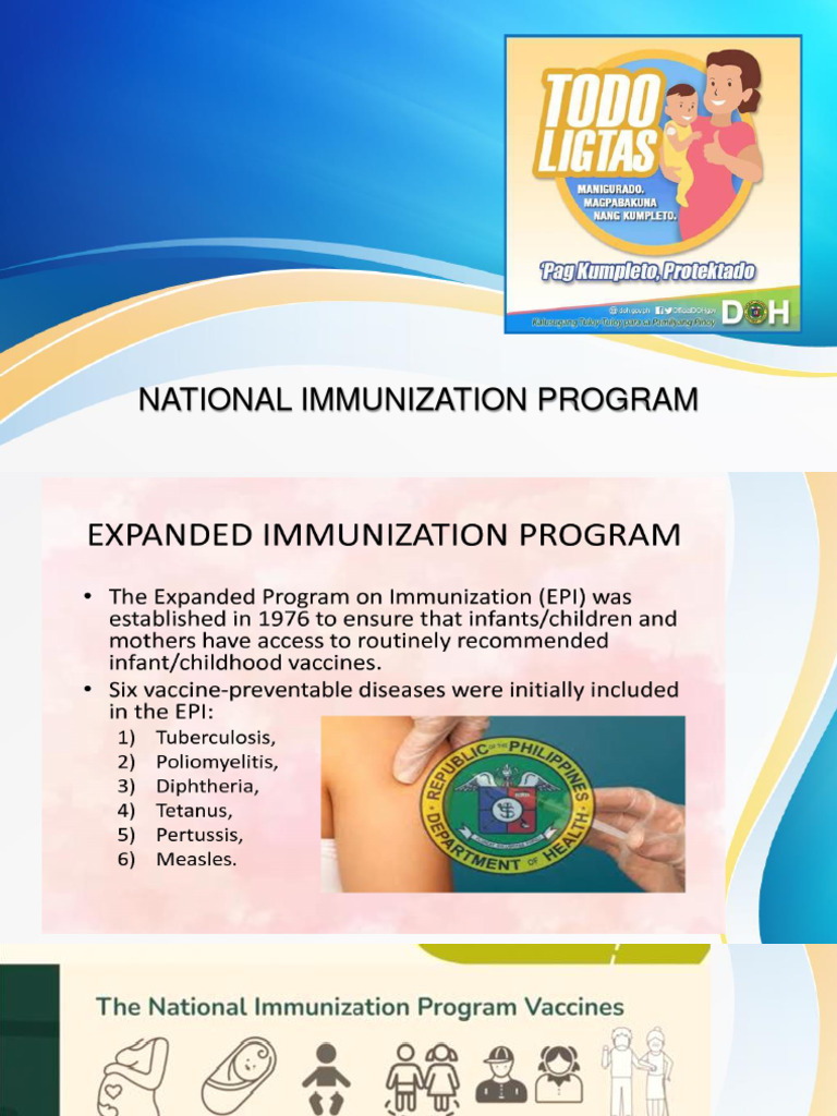 CHN National-Immunization-Program | PDF
