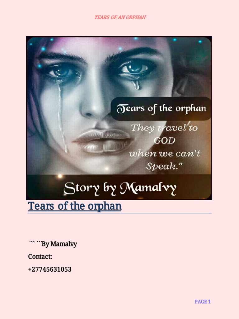 Tears of The Orphan | PDF | Special Effects | Cartooning