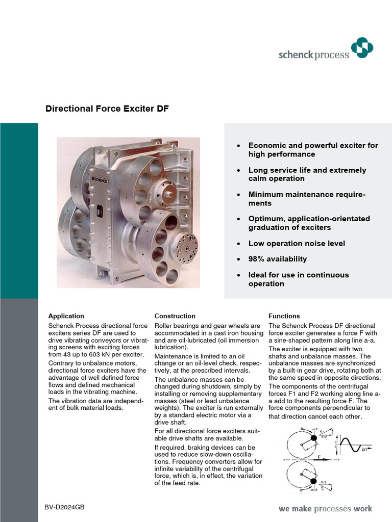 Directional Force Exciter DF Overview | PDF | Technology & Engineering