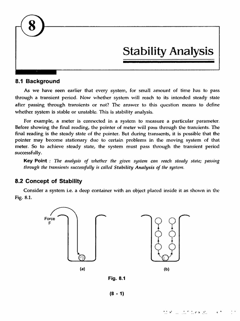 Chapter-8-Stability Analysis | PDF