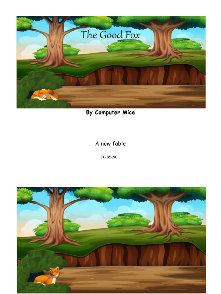 2304-The Good Fox-A New Fable-FKB | PDF