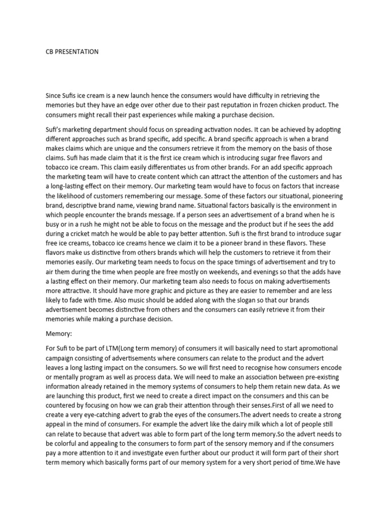 Cb Presentation Pdf Brand Advertising
