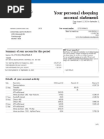 My RBC Bank Statement | PDF | Cheque | Banks